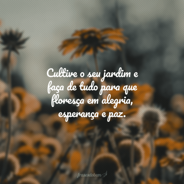 50 frases sobre florescer para acreditar que seu jardim vai desabrochar