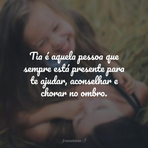 30 frases de amor de tia que expressam todo o carinho pelos sobrinhos