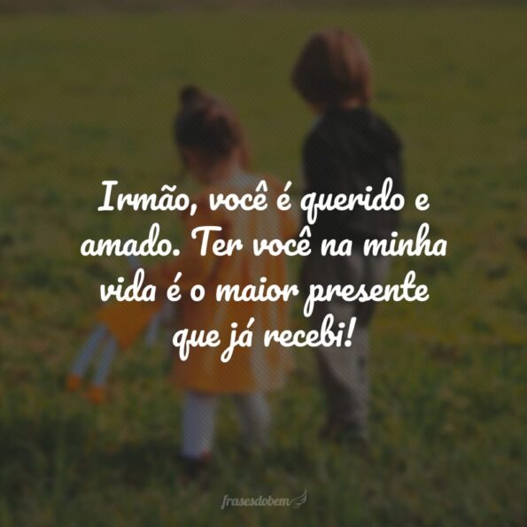 55 frases para irmão querido repletas de amor, carinho e cumplicidade